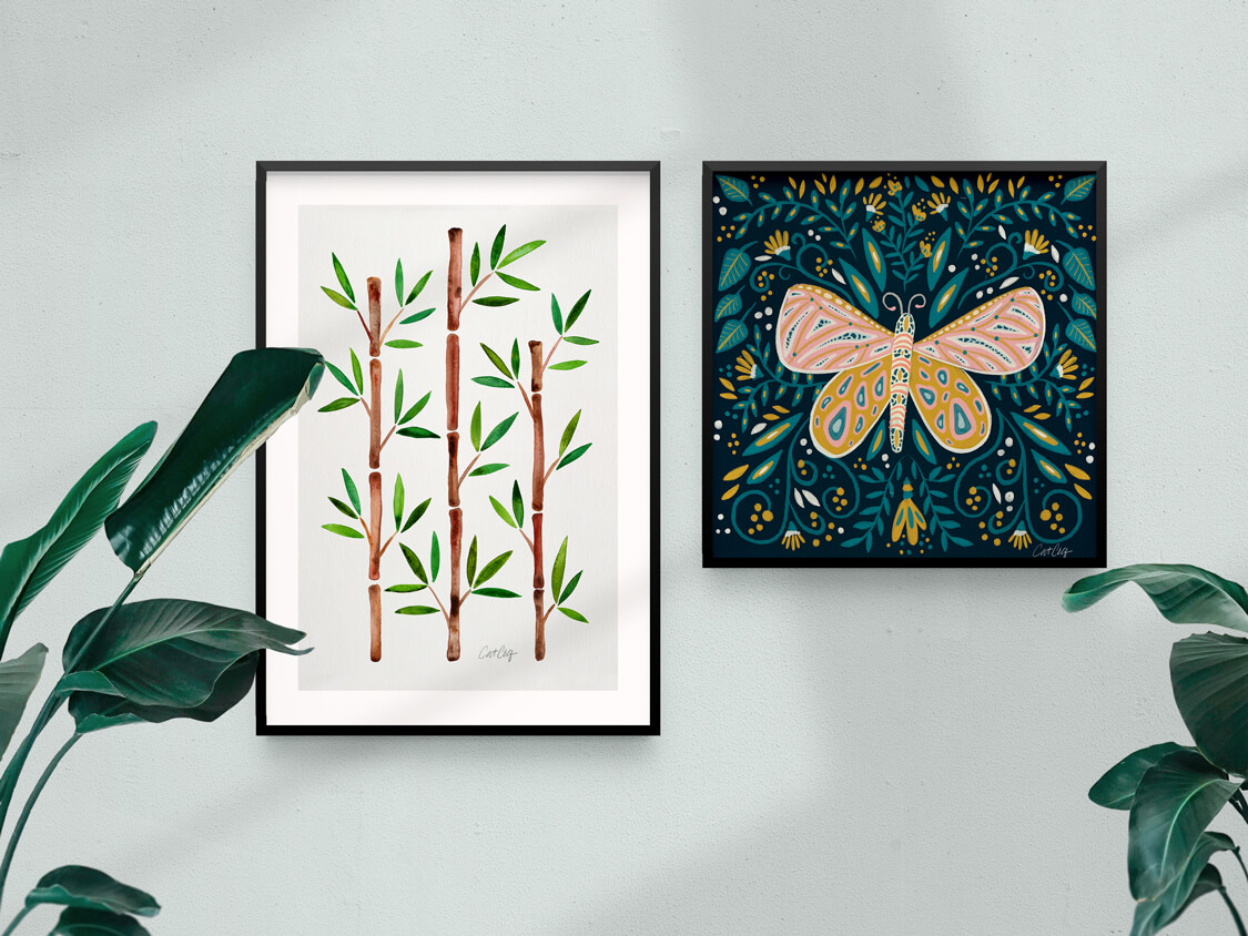 Mixtiles Art - Beautiful framed art that sticks to any wall